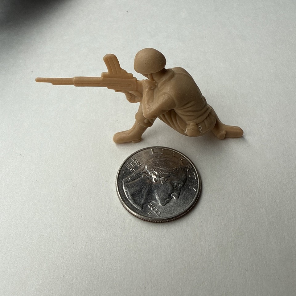 Vintage TIM MEE 2” Green Tan Army Men Soldiers Vehicles Lot Of 85 ...