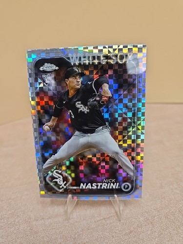 NICK MASTRINI TOPPS CHROME UPDATE XFRACTOR ROOKIE CARD | eBay