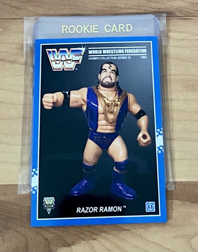 Razor Ramon WWF Hasbro Collectors Cards Series 10 WWE Wrestling Rare🌟 ...