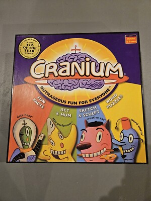 Cranium Board Game Brand - The Game For Your Whole Brain - Complete Set ...