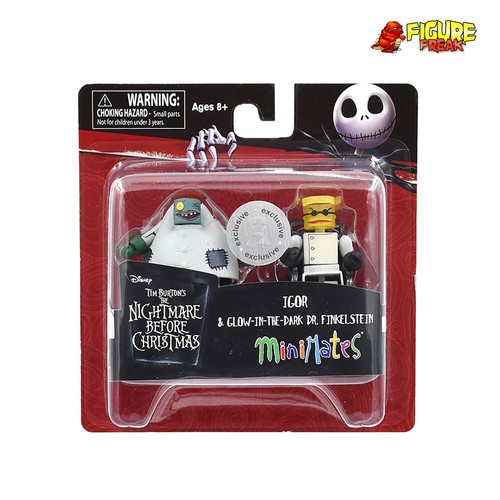 Nightmare Before Christmas Minimates TRU Wave 4 Igor & Glow-in-Dark ...