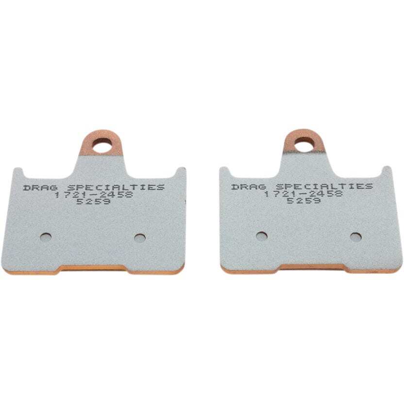 Drag Specialties Premium Sintered Rear Brake Pads Harley 14-17 XL ...