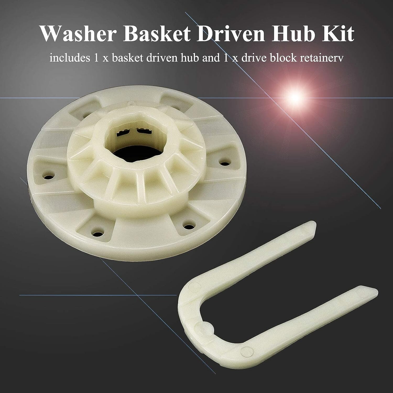 Enhanced Universal Hub Kit - Compatible with Maytag Whirlpool Kenmore ...