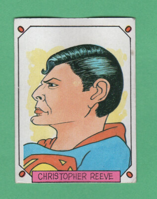 Superman/Christopher Reeve 1987 Caricaturas 22 Very Cool Fun Card | eBay