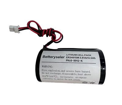 1x Visonic Powermax Battery 3.6v ER34615M 14.5Ah for Siren Alarm MCS ...