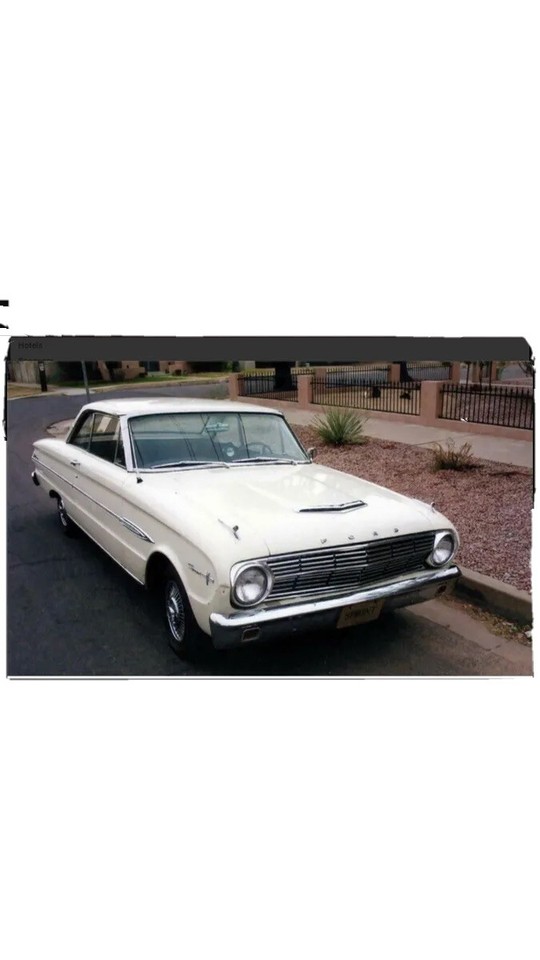 Aurora TJet '63 Ford Falcon HO Slot Car White w/Blk Roof, Red Interior ...