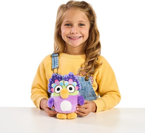 Bluey Chattermax Plush 6.5" Blueys Toy Owl Stuffed Animal Bird 2023 NEW ...