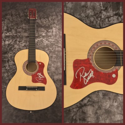 GFA Diamonds & Dirt * RODNEY CROWELL * Signed Autograph Acoustic Guitar ...