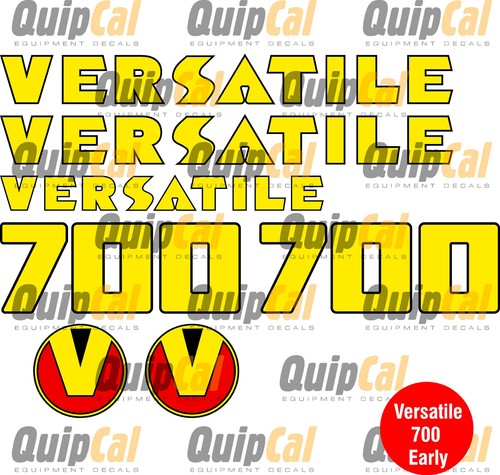 Versatile 700 Tractor Decal Set | eBay