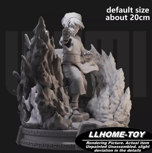 Anime Toph Beifong Fight Resin 3D Print GK Figure DIY Model Unpainted ...