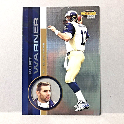 2001 Pacific Invincible Football Card #204 Kurt Warner Rams | eBay