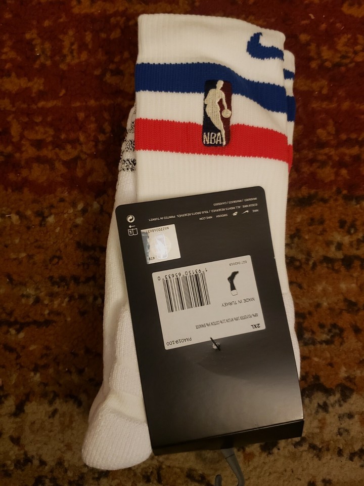 Nike Jordan Elite NBA WNBA Team Color Socks Over Calf Short Crew NWT sz ...