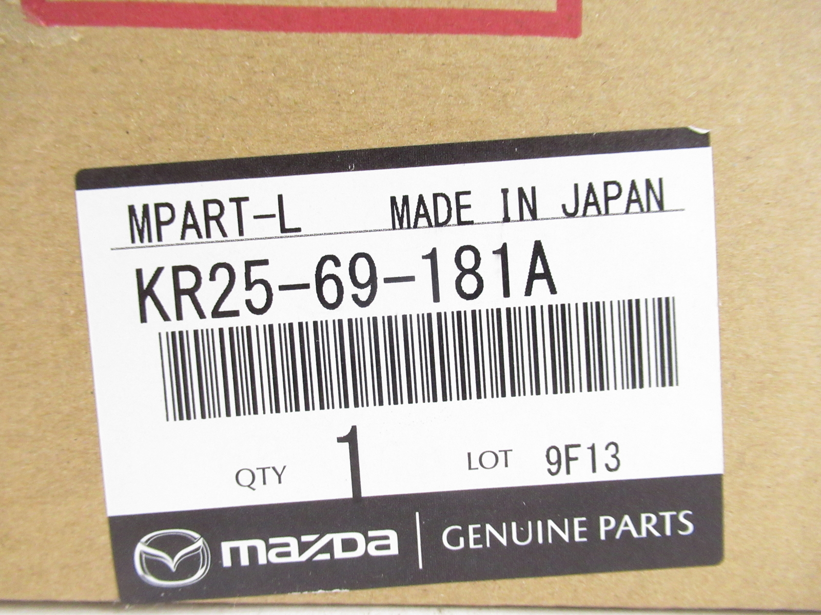 Genuine OEM Mazda KR25-69-181A Driver Side Mirror Assy | eBay