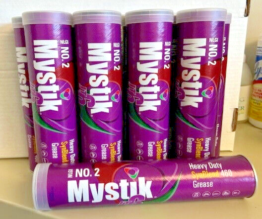 Mystik JT-6 SH460 GREASE #2 PURPLE TUBE [ Box of 10 ] 14oz tubes | eBay