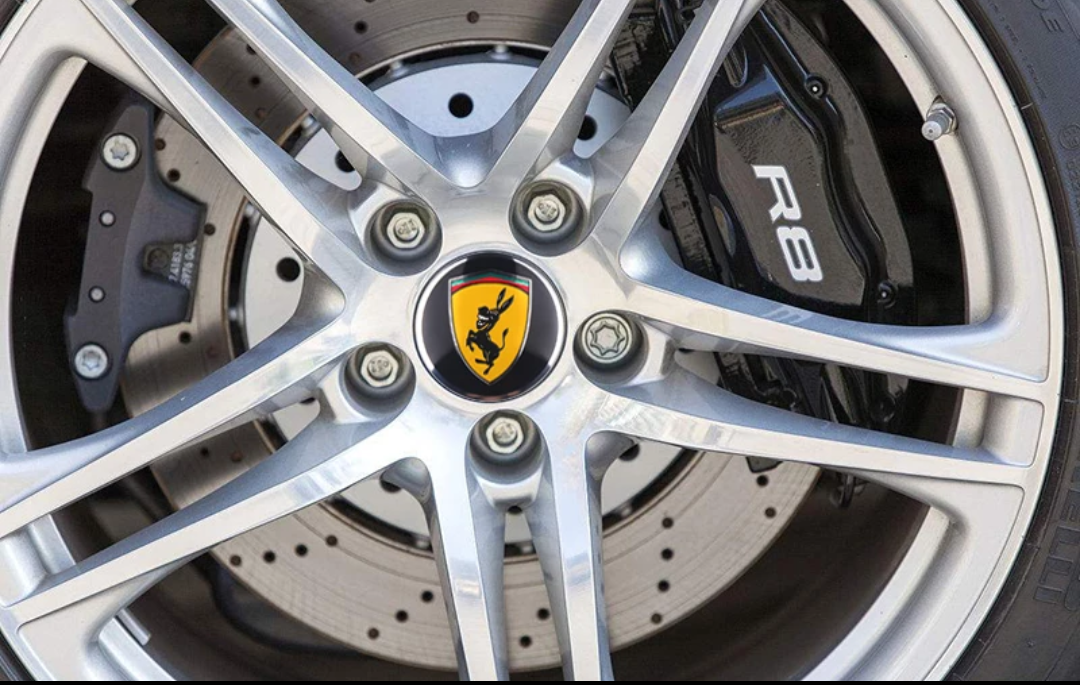 4 Nabendeckel Set Esel 56mm Aufkleber Sticker Radkappe Radnabe Reifen ...