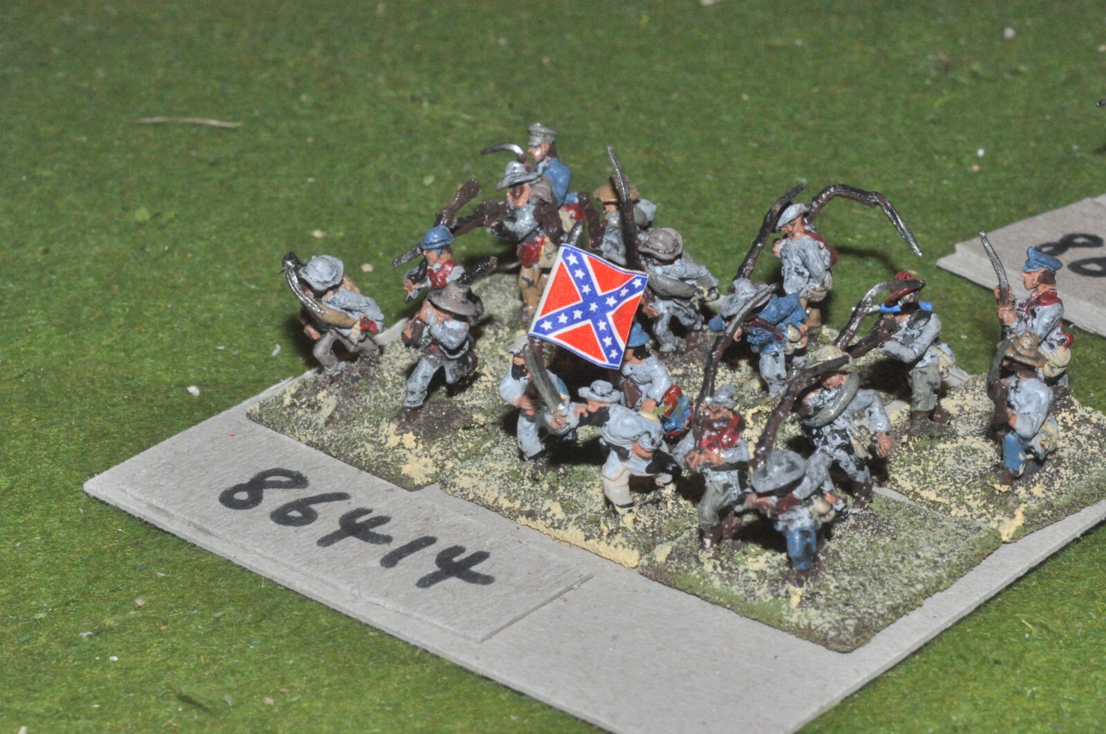 15mm ACW / confederate - regt 18 figs - inf (86414) | eBay