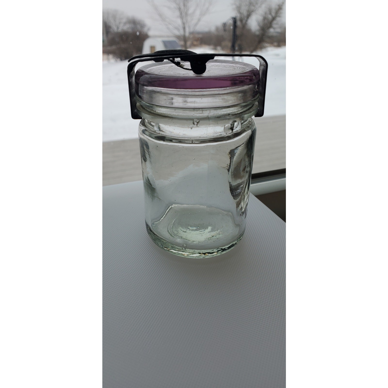 ANTIQUE Rare 1/4 Pt SAFETY VALVE FRUIT JAR rb 2538-1 | eBay