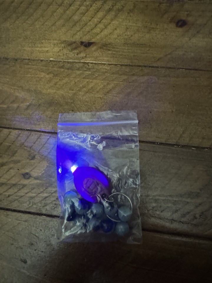 Lot of 10 Vintage Jabo Pee Wee Uranium Glass Marbles W Key Chain ...