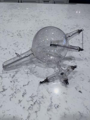 Antique Green & Bauer? Mueller? X-Ray Tube Cathode Purple Tint Marked ...