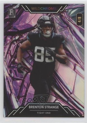 2023 Wildchrome Pro-Look Football Promo WildGlass /8 Brenton Strange ...