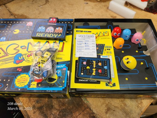 Pac Man Board Game Classic Arcade Sounds Buffalo Games 2019 Complete ...