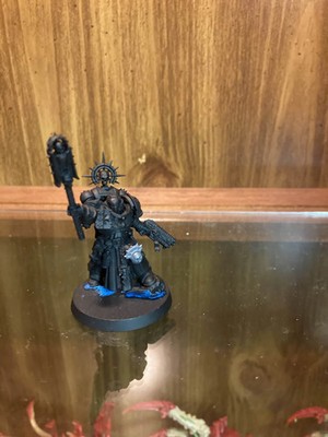 Games Workshop Black templars Primaris Chaplin Kitbash Single Miniature ...