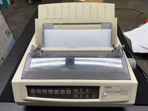 OKI Data Microline 320 Turbo/n 9 Pin Dot Matrix Printer USB | eBay