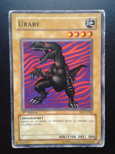 Carte yu-gi-oh Uraby SKE-FR006 1ère édition | eBay