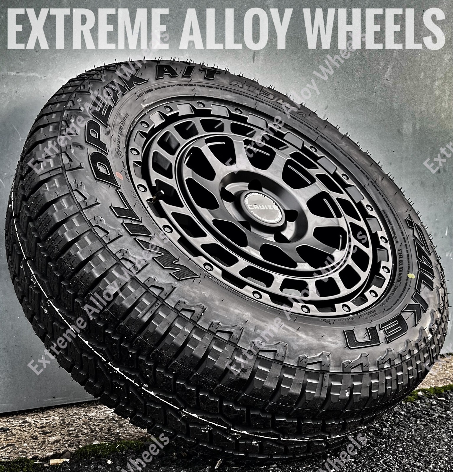 17" Black Swamper Alloy Wheels Ford Transit Mk6 Mk7 Mk8 + Falken ...