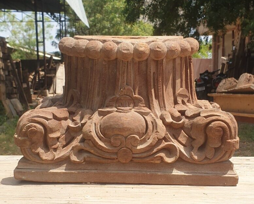 Elegant Wooden Column Base - High-Quality Decorative Support for ...