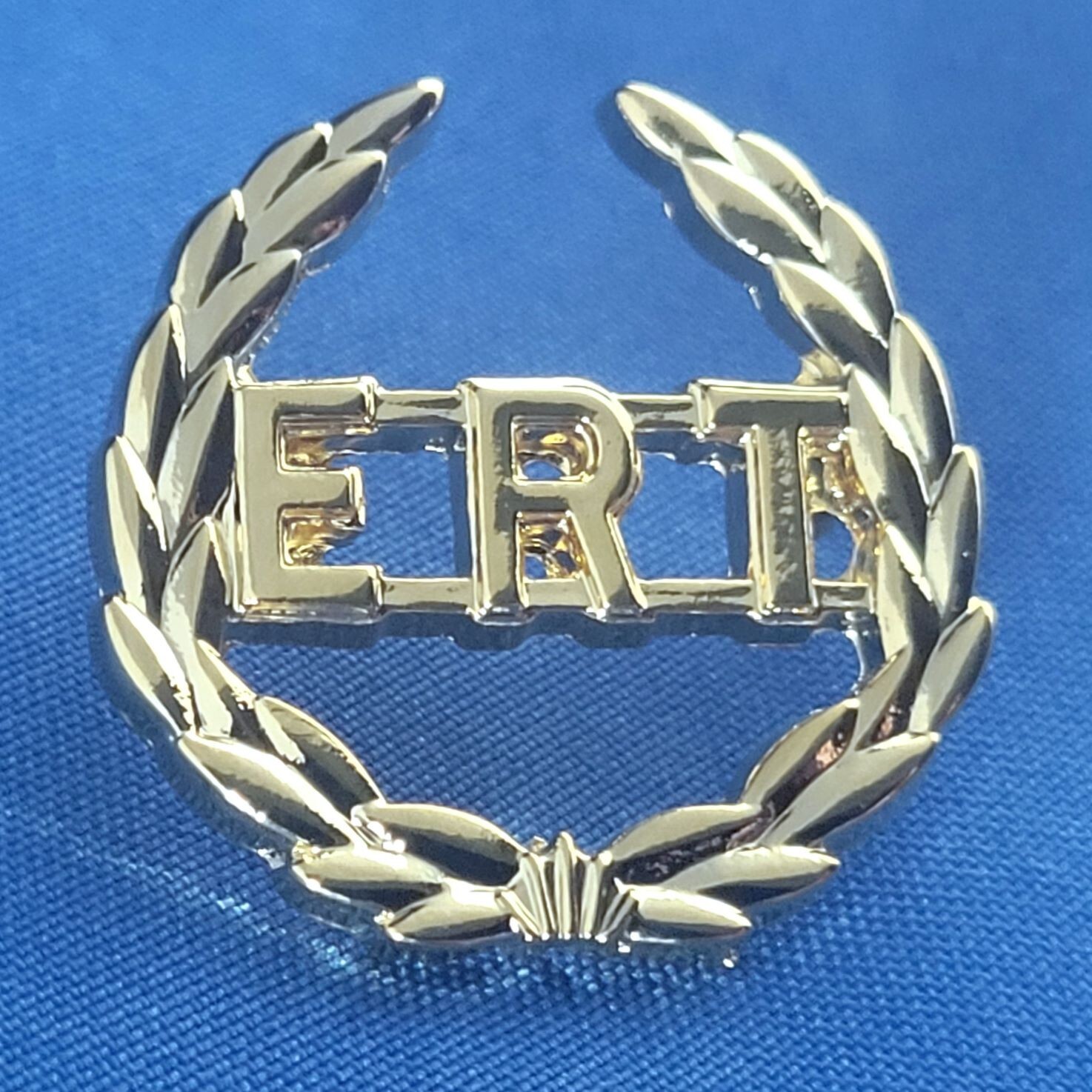 Emergency Response Team Pin: 1" Size, Imitation Gold Plated, Item #1101 ...