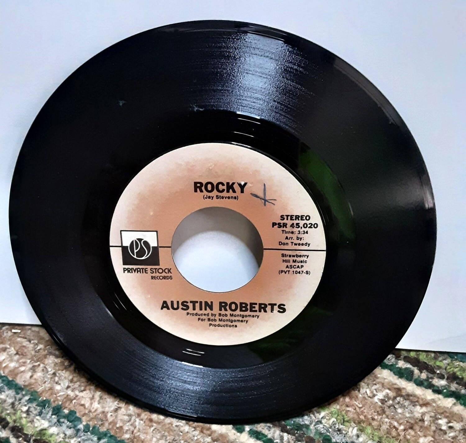 Austin Roberts Rocky - You Got The Power 45 Record Private Stock 45020 ...