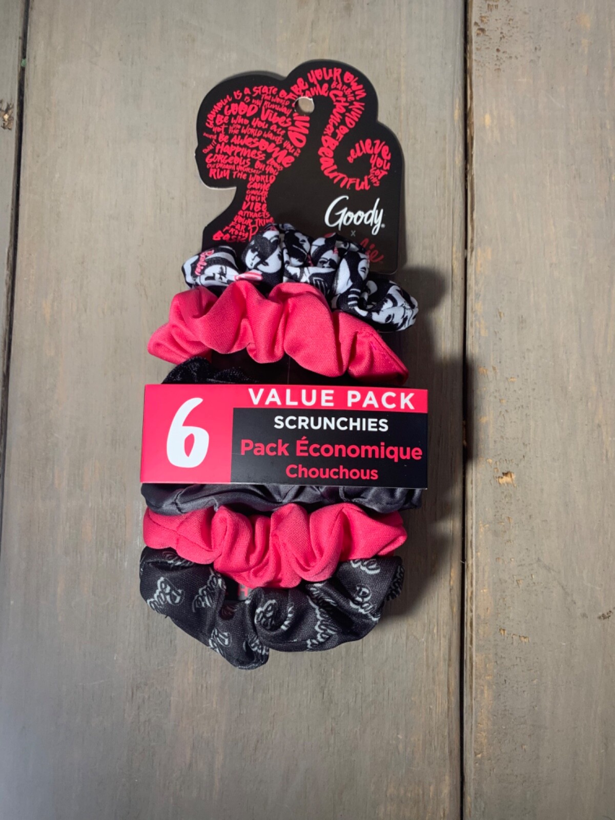 Goody Barbie Scrunchies 6 pack pink / black | eBay