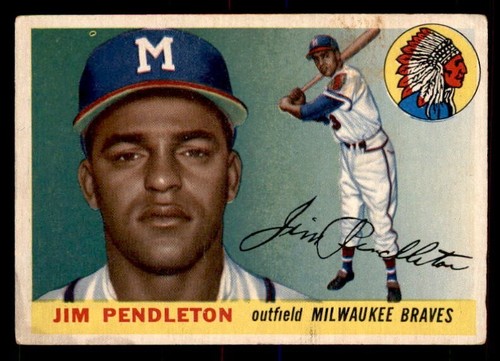 1955 Topps Baseball #15 Jim Pendleton GD *gg3 | eBay
