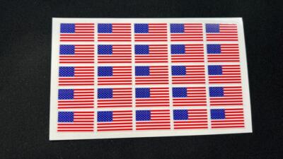 25 USA Flag Decals for MINI Football Helmets | eBay