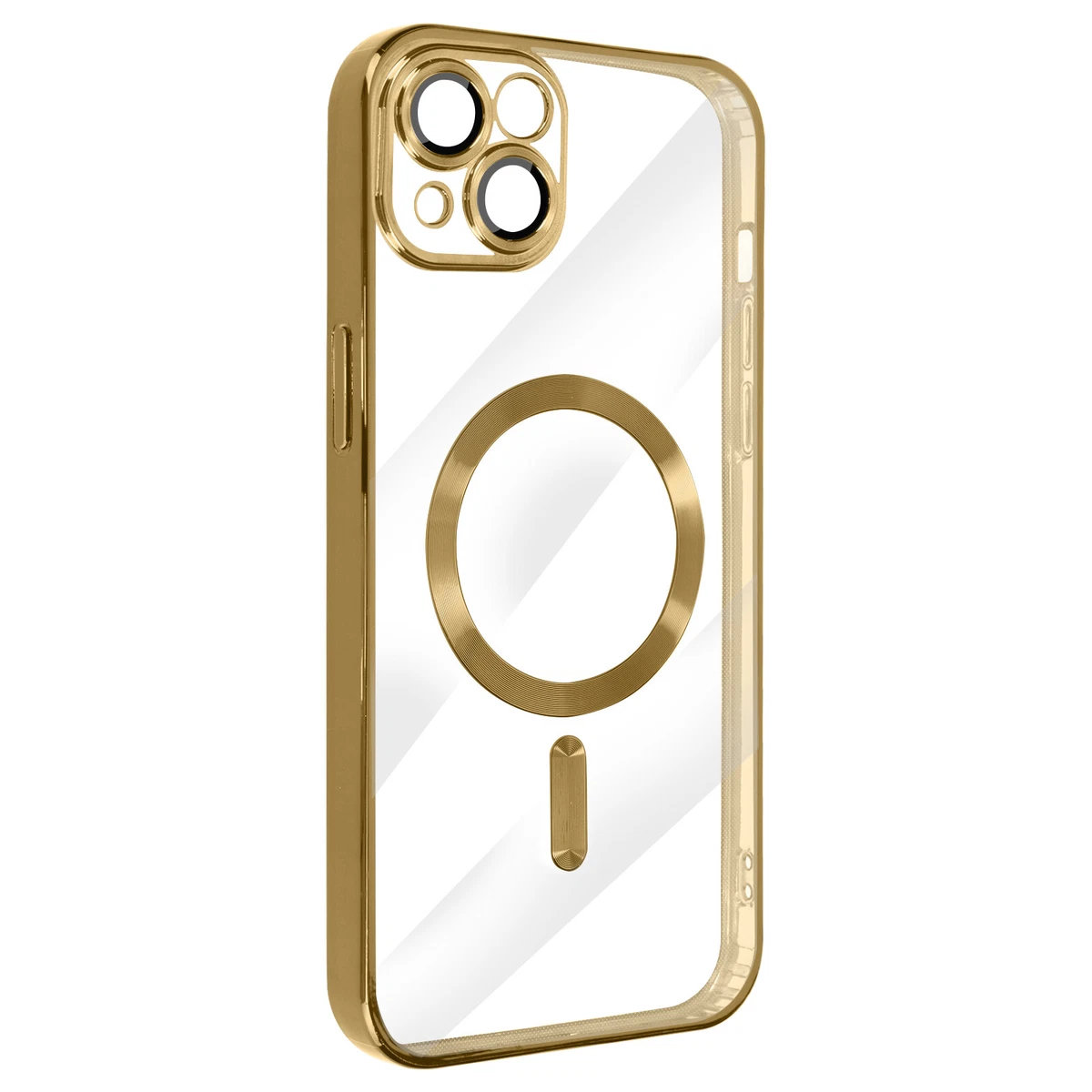 Iphone 5 Gold Chrome Case