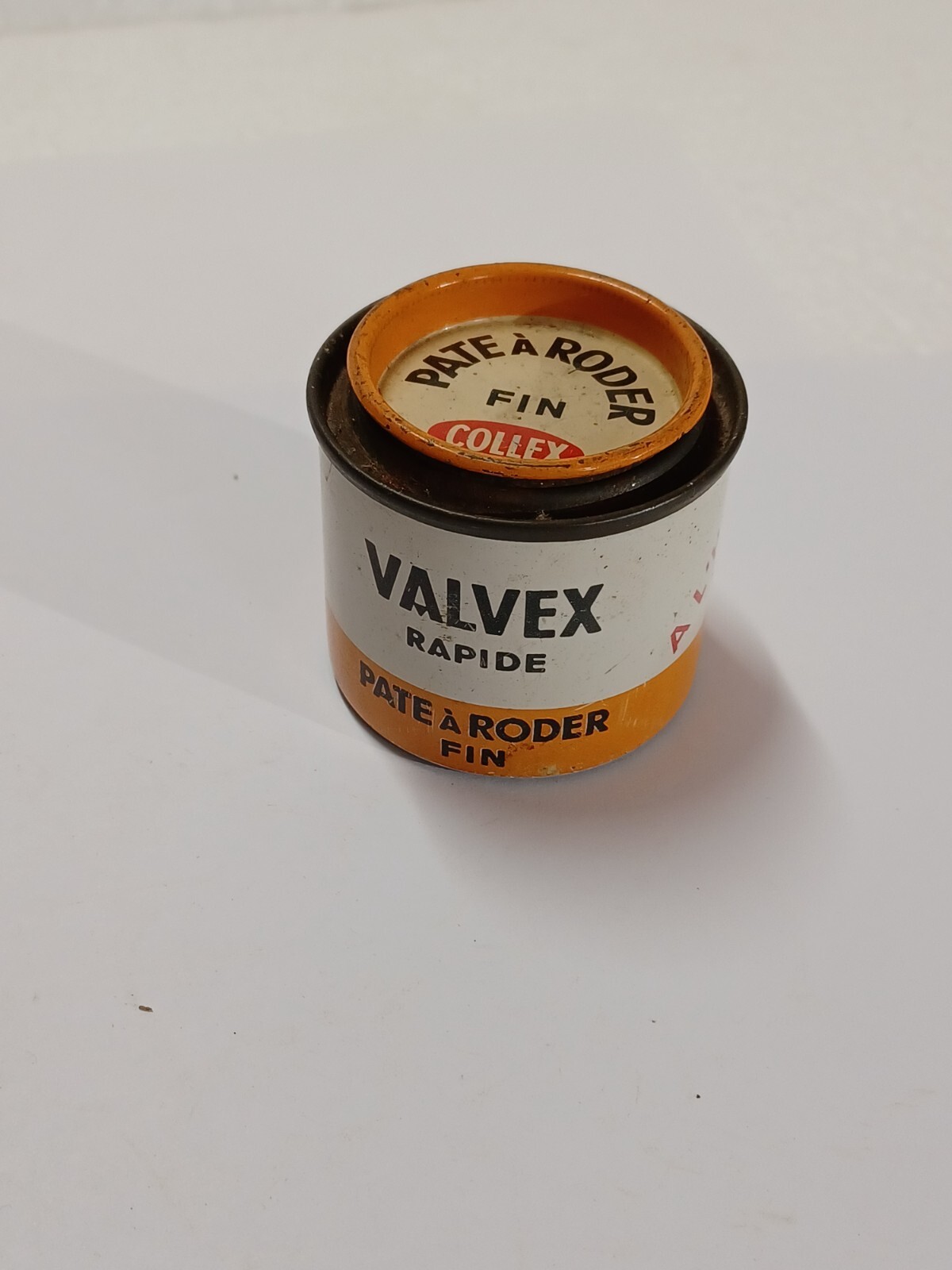 Ancienne boîte métal"COLLEX" pate a roder fin/ VALVEX rapide (vide) | eBay