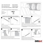 Window Curtain for Mercedes Sprinter W906 2006-2018 SWB Double Sliding ...