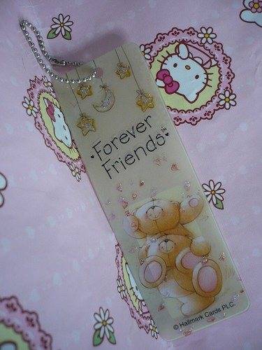 Hallmark Forever Friends Plastic Bookmark A | eBay