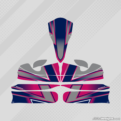 KOSMIC 2015 M4 STYLE FULL KART STICKER KIT - KARTING - OTK ...