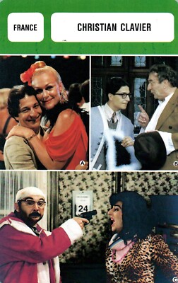 FICHE CINEMA : ACTEURS : CHRISTIAN CLAVIER 1975-84* | eBay