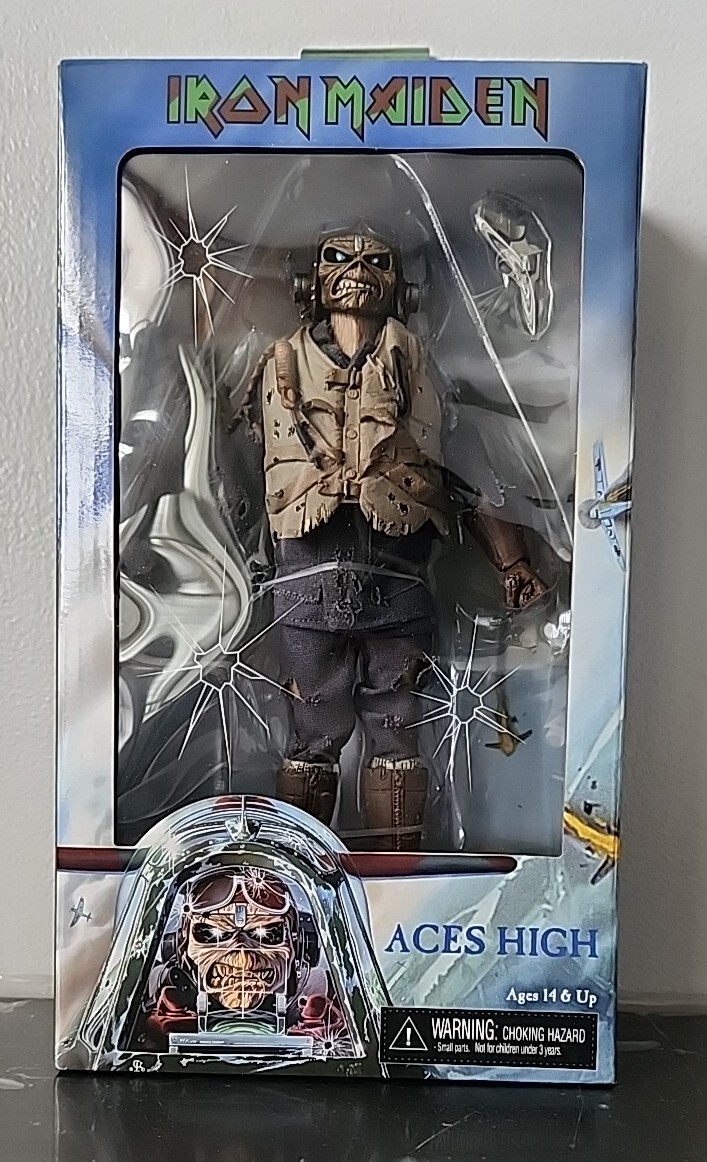 Iron Maiden Eddie Aces High Iron Maiden Eddie Action Figure Aces High