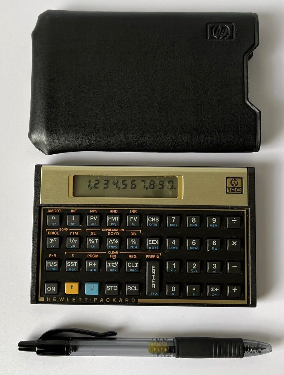 Hewlett-Packard HP-12C Calculator and Owner's Handbook and Problem ...