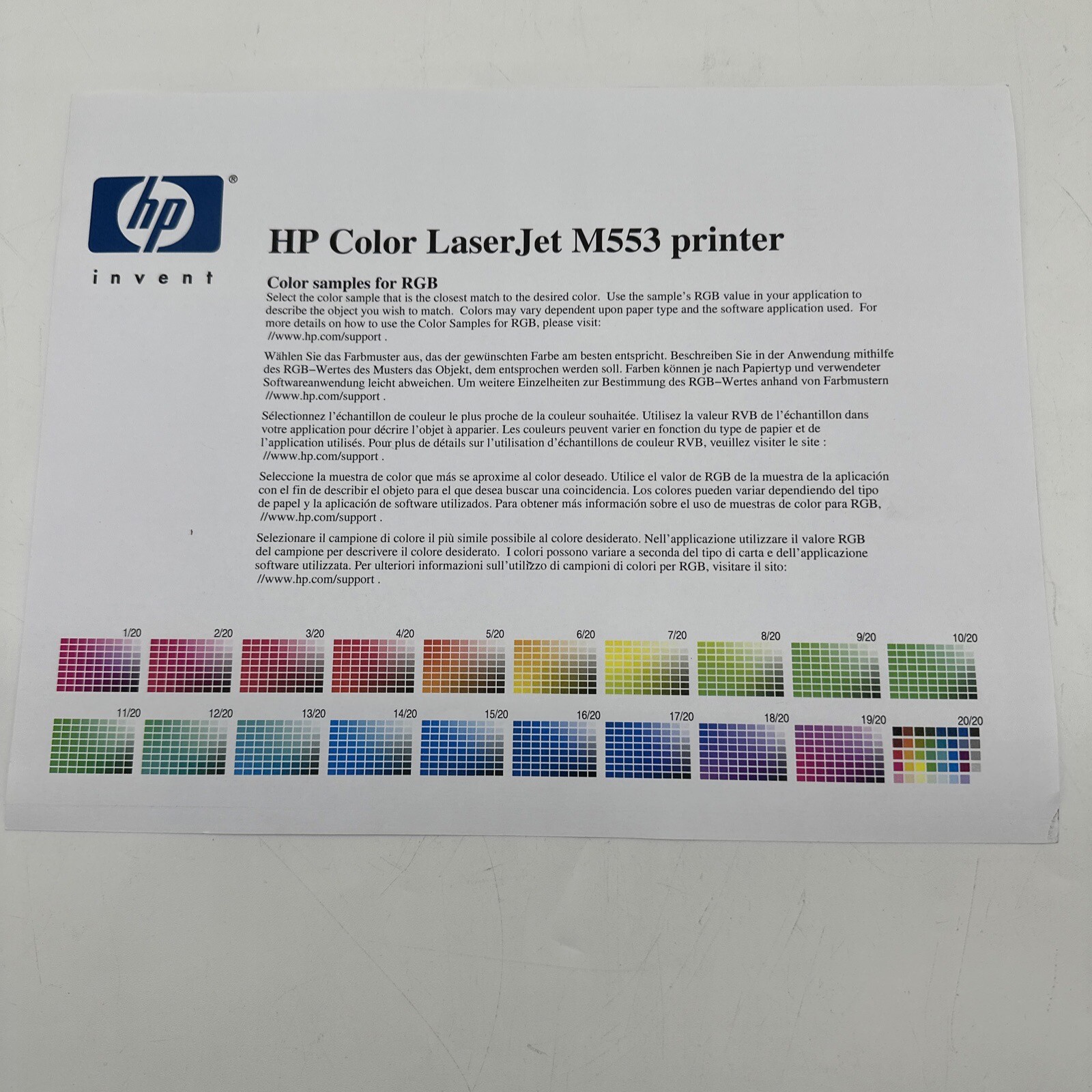 HP Color LaserJet Enterprise M553 Laser Printer, B5L24A, 34815 Pages ...