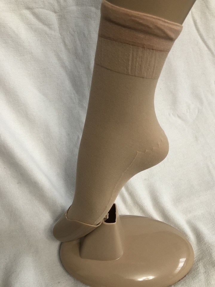 Lot of Sexy reinforced toe,feet,heel RHT nylon ankle socks | eBay