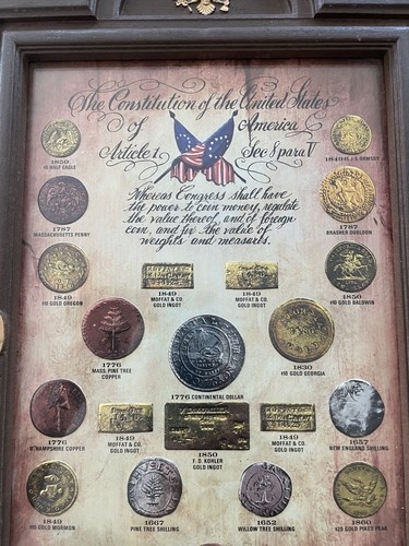 Framed rare coin collection display artwork. Wonderful | eBay