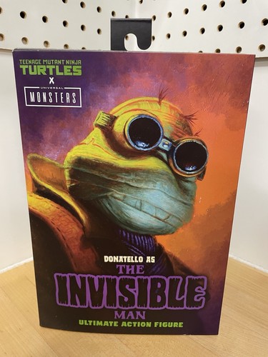 TMNT NECA Universal Monsters Donatello as The Invisible Man | eBay