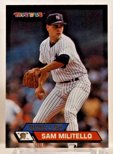 1993 Topps Stadium Club Toys R Us - Sam Militello #72 for sale online ...