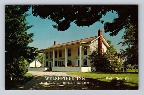 Welshfield OH-Ohio, Welshfield Inn, Vintage Postcard | eBay
