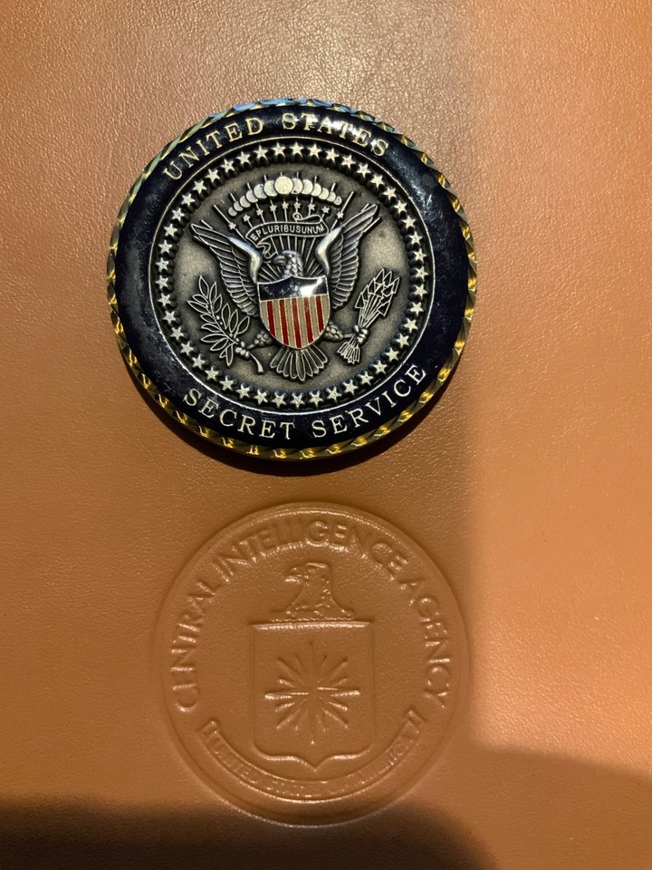 Central Intelligence Agency CIA US Secret Service Intelligence Coin ...